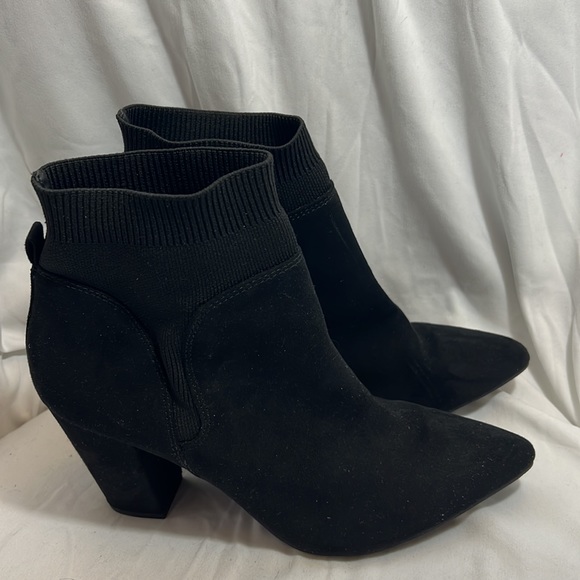 Time and Tru | Shoes | New Time And Tru Black Faux Suede Ankle Boots ...